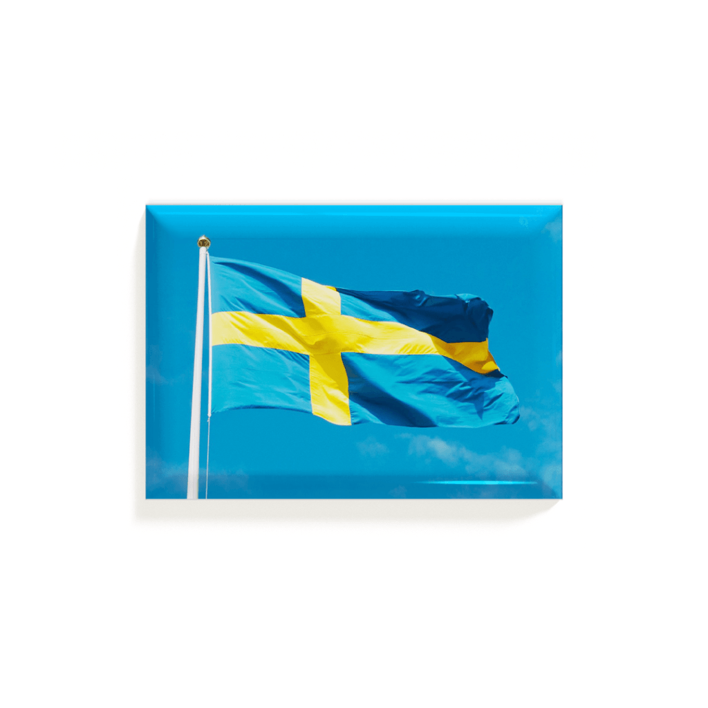 Magnet Svensk Flagga - Kalenderspecialisten