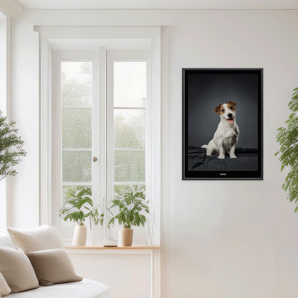 Fotoposter Hund 1: Flera Storlekar som Passar Alla Utrymmen ...