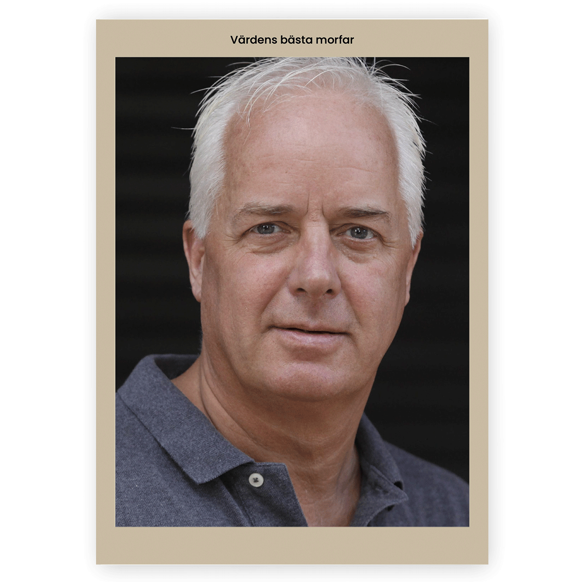 Fotoposter Morfar 2 - Flera Olika Storlekar - Kalenderspecialisten