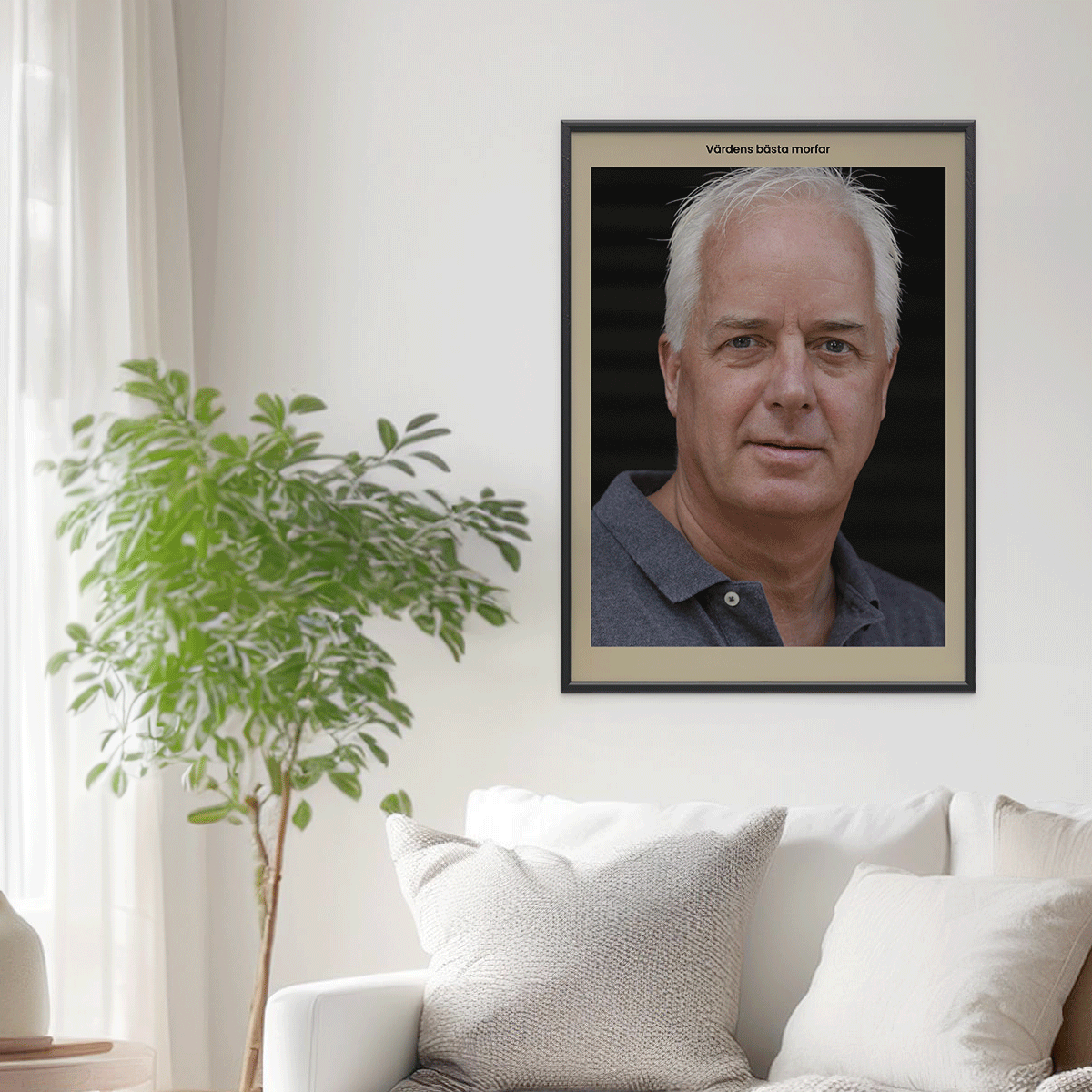 Fotoposter Morfar 2 - Flera Olika Storlekar - Kalenderspecialisten