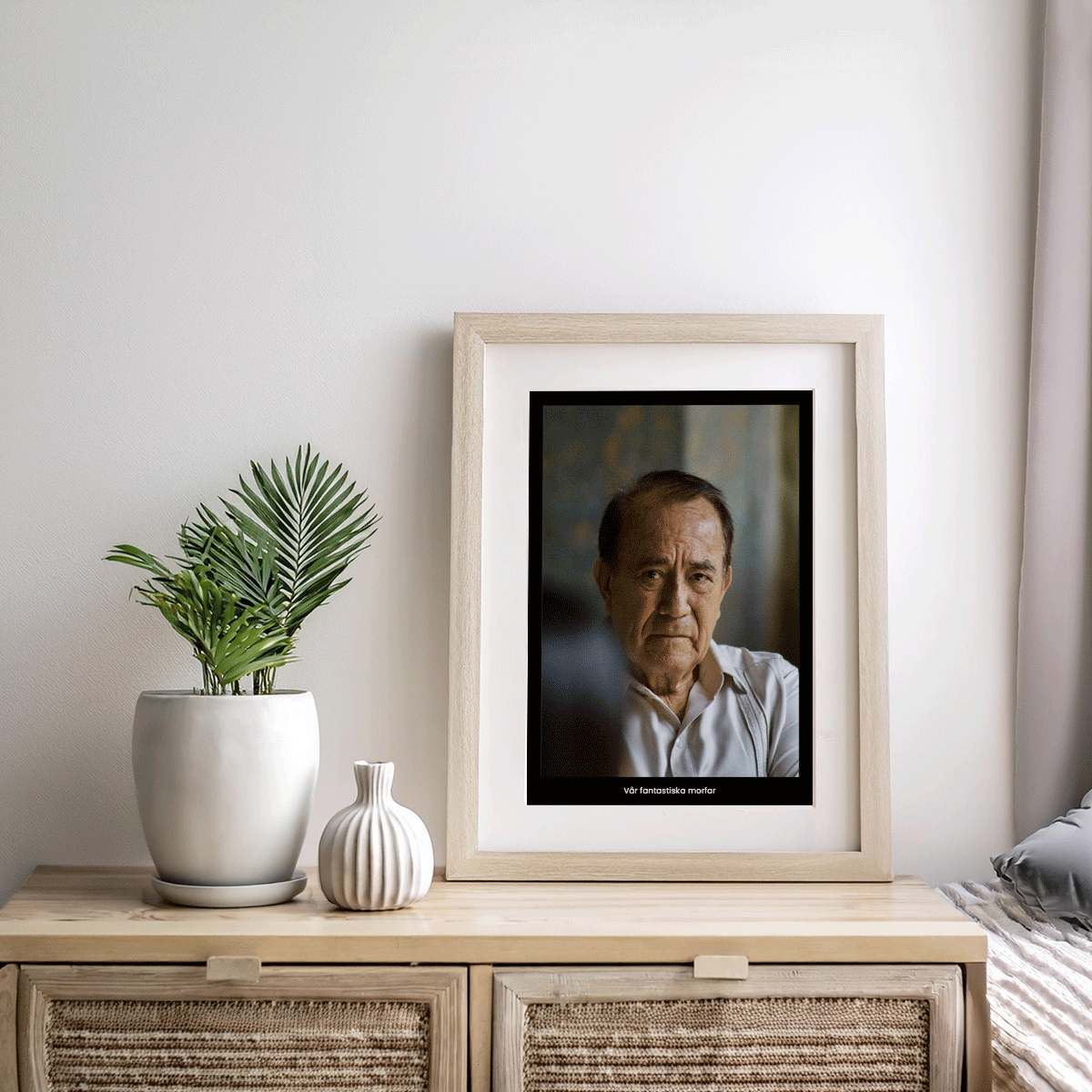 Fotoposter Morfar 3 - Flera Olika Storlekar - Kalenderspecialisten