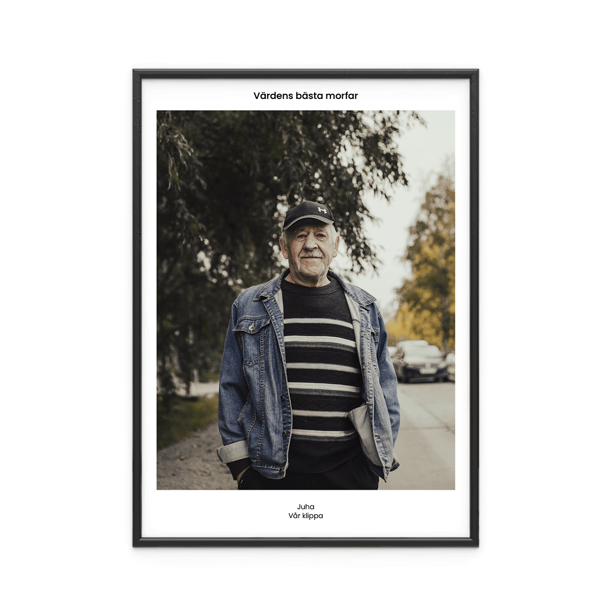 Skapa Fotoposter Morfar 4 med Vårt Smarta Designverktyg ...