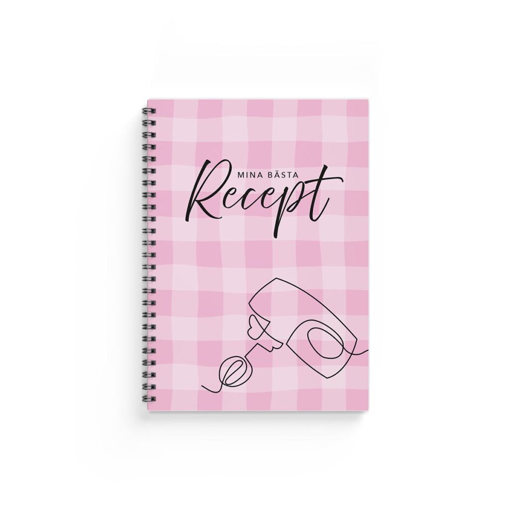 Mina bästa recept A5 | Skapa egen receptsamling